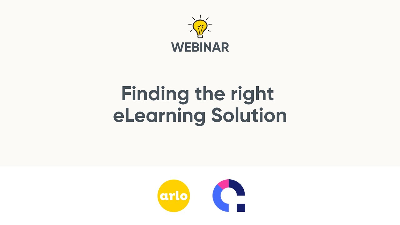 Finding the right eLearning solution