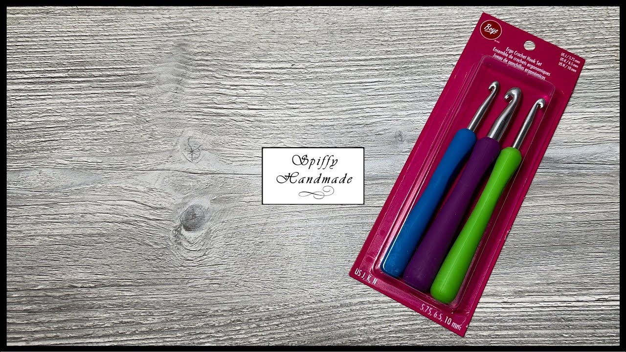 Boye ergonomic Crochet Hook Set Review