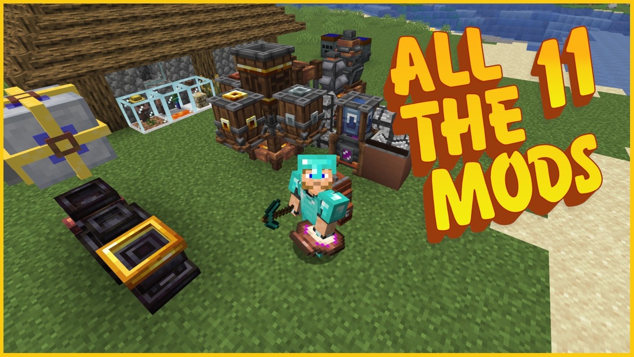 All The Mods 11 (ATM11) - Ep 04 - Infinite Diamonds With Theurgy!
