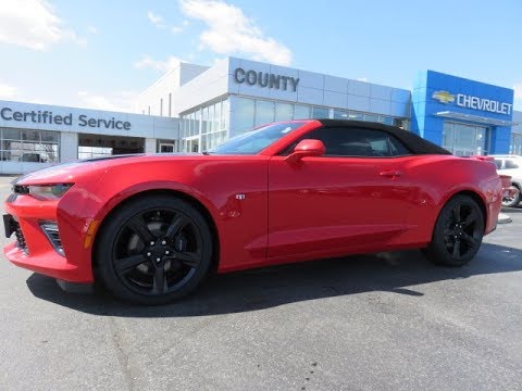 2018 Camaro 2SS Convertible Red Hot