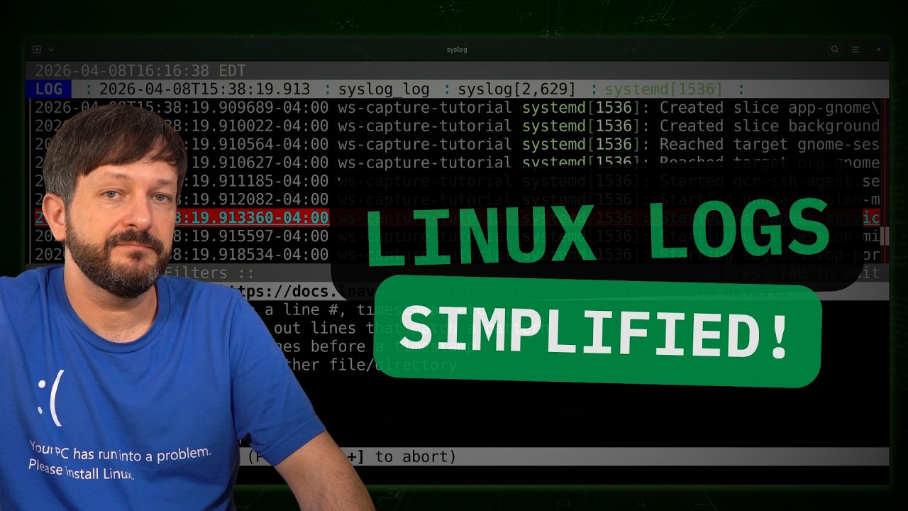 How to Use lnav to View, Search, and Filter Linux Log Files