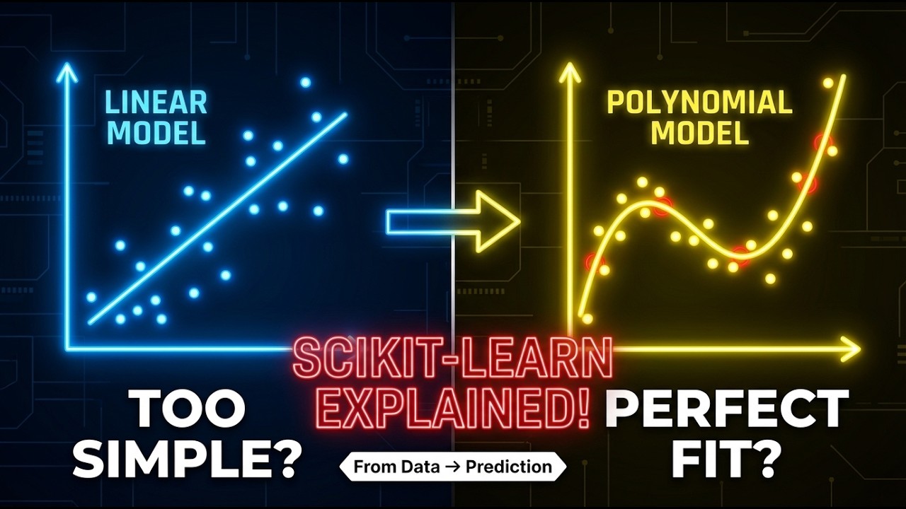 From Data to Predictions 📊 | Scikit-Learn Tutorial with Real Examples. #scikitlearn #machinelearning