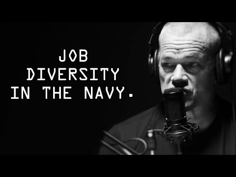 The Diversity of Jobs in the US Navy - Jocko Willink