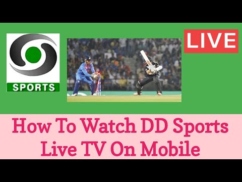 How To Watch DD sports Channel Live on Mobile