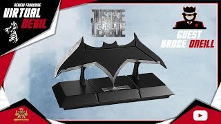 NOBLE COLLECTION - BATARANG - 1/1 - JUSTICE LEAGUE !!! UNBOXING & REVIEW