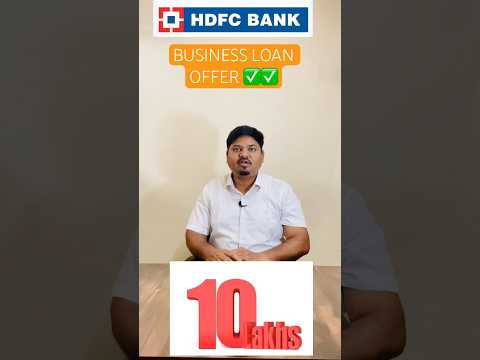 HDFC Bank Business Loan Offer â
â
#shortsvideo