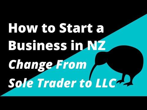How to Change from Sole Trader to Limited Liability Company. How to Start a Business in New Zealand.