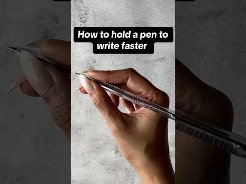 how to hold a pen for fast writing | pen holding technique | handwriting improve tips | for good