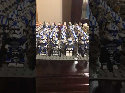 Why you should never build a lego clone army #lego #starwars #legostarwars #clonearmy