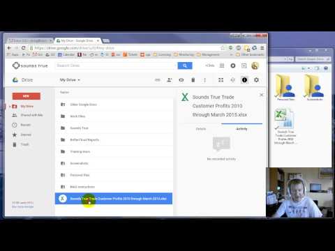 How to share Excel (or other!) files via Google Drive so everybody can edit them