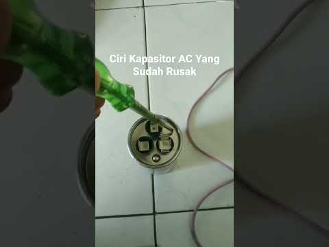 Ciri Kapasitor AC Yang Sudah Rusak#shorts #videoshorts