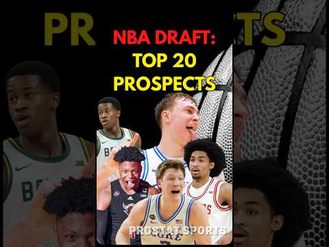 2025 NBA Draft Big Board Rankings: Top 20 prospects #nbadrafts #ProStatSports