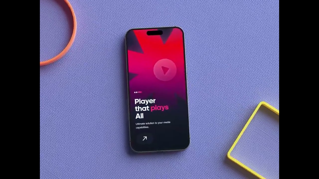 UX Design Inspiration: nPlayer Video Player Mobile App by Asiq M. for Netro Creative