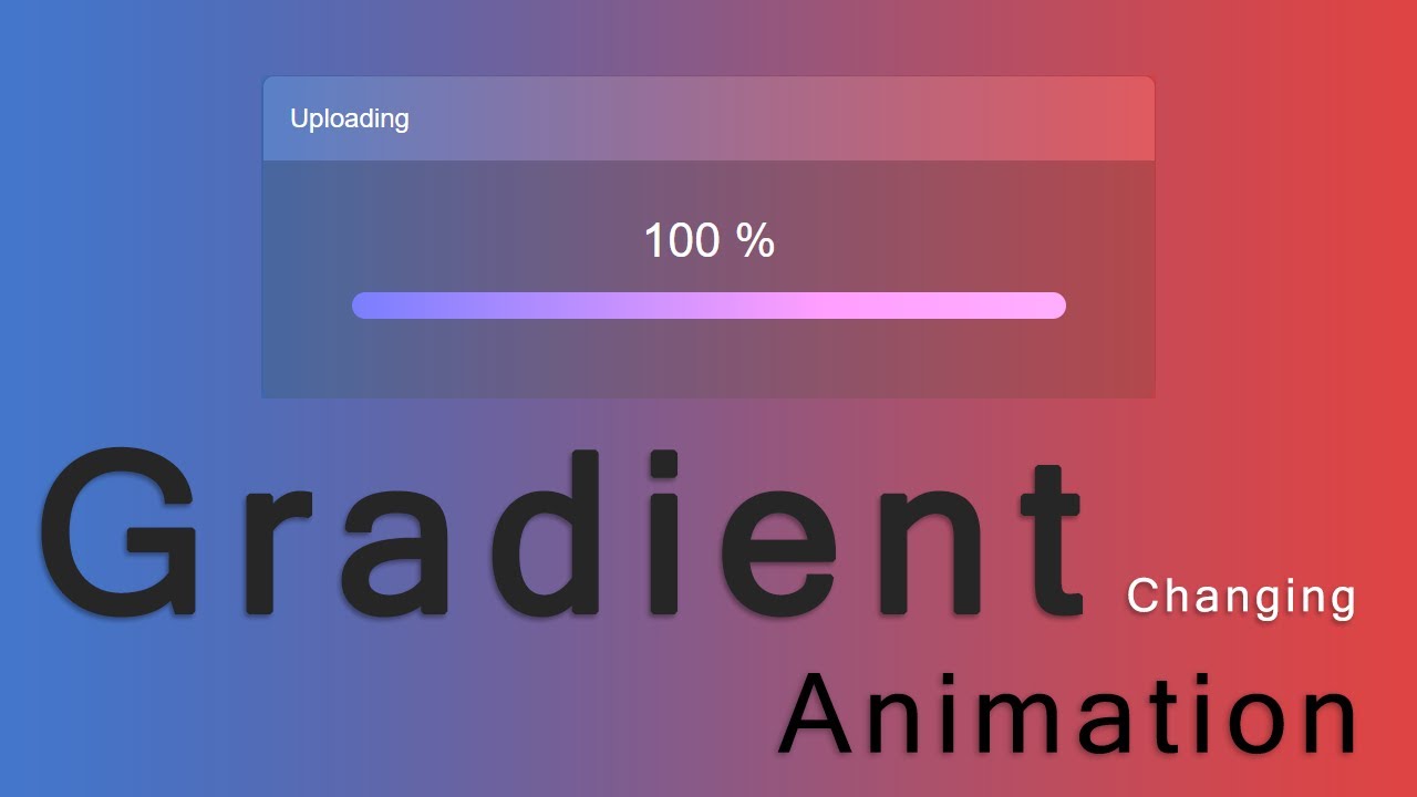 simple Progress Bar html css javascript | progress bar in javascript | loading bar