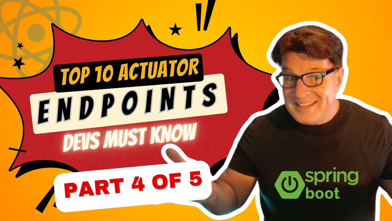 Spring Boot Actuator Endpoints #health #env #heapdump #threaddump #metrics #logging #example