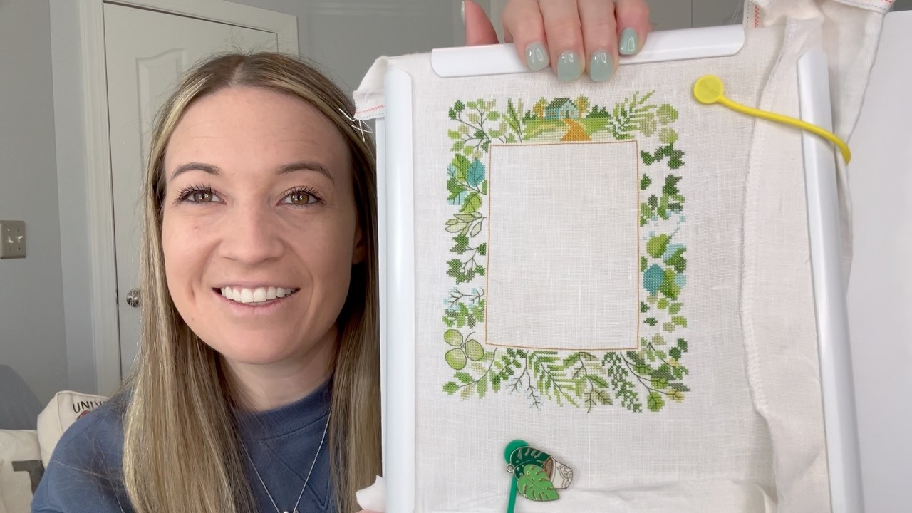 FlossTube #56: Spring is Springing with all these WIPs!