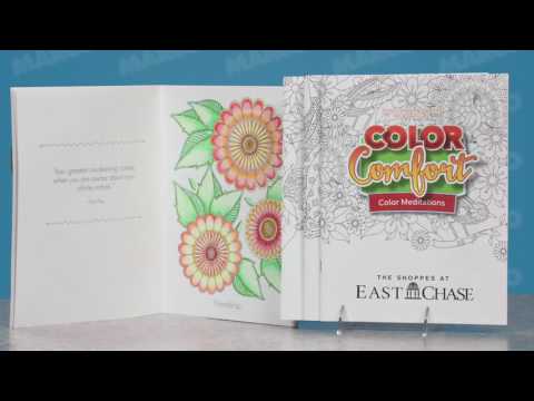 Color Comfort Coloring Books for Adults, GA-16020 - Marco Promos