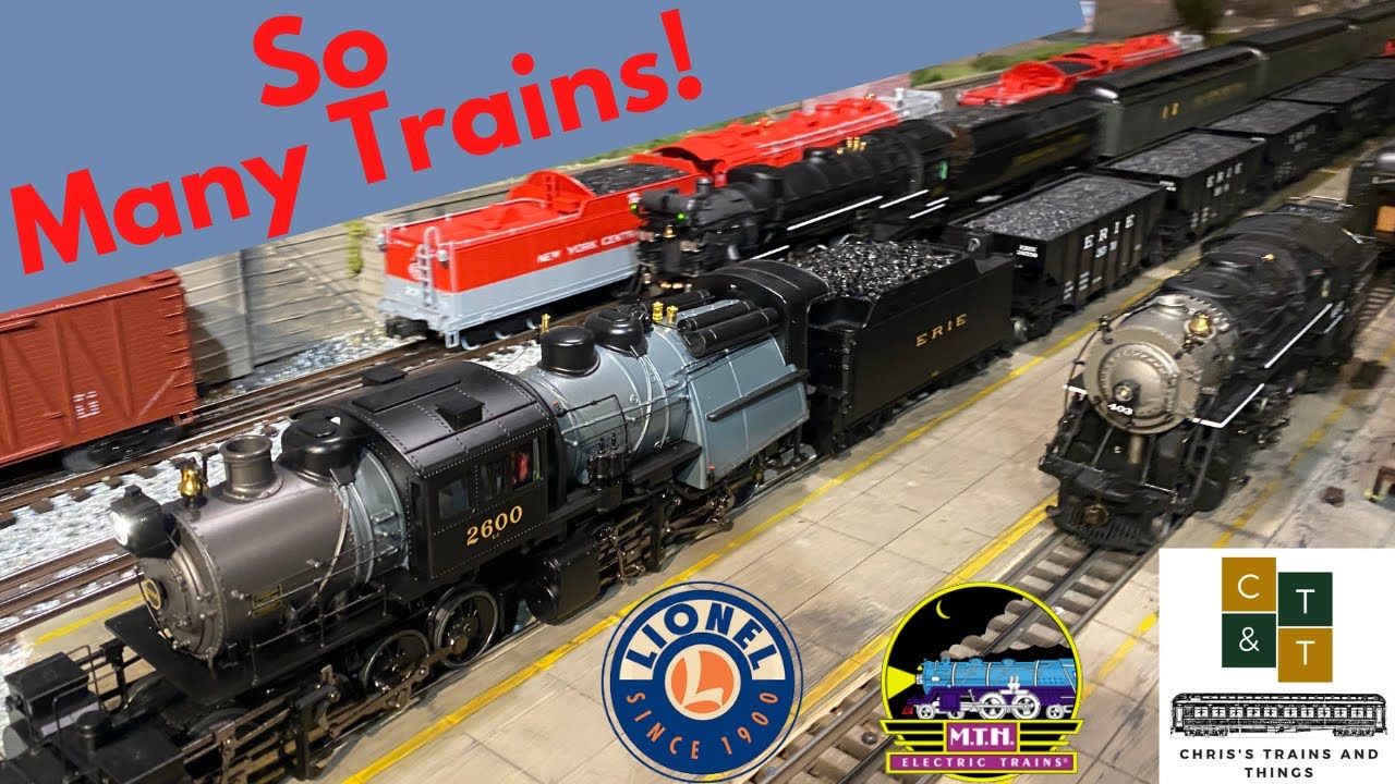 The John Bull Set, Custom B&O Pacific, George Washington and More O Gauge Trains!