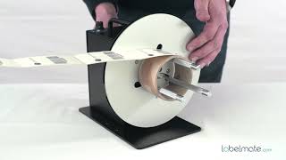 Labelmate Mini-CAT MC-11 label rewinder with adjustable core holder ...