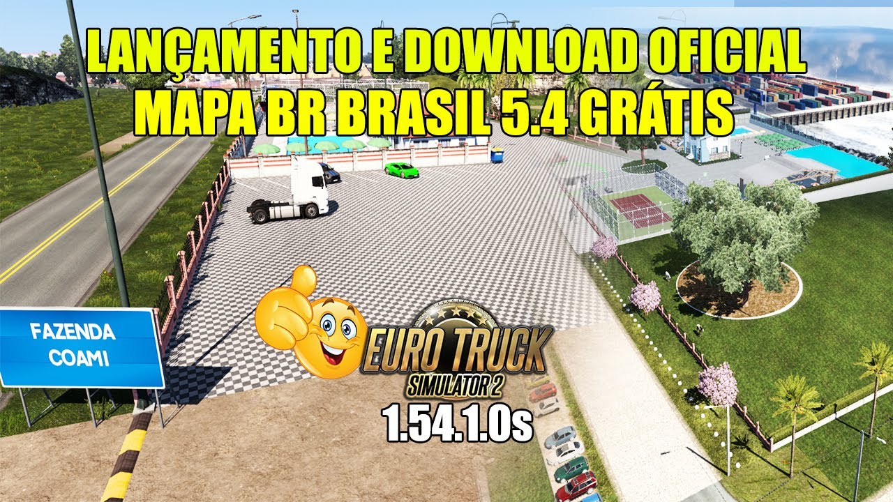 Official Mapa Br Brasil v5.4 - ETS 2