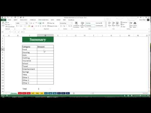[Video] How to Use Multiple Worksheets in an Excel Formula | Steve ...