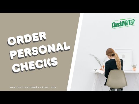 Order Personal Checks
