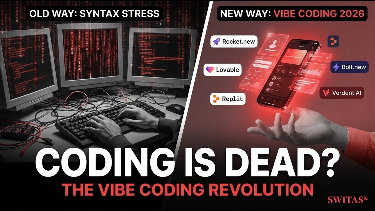 The Vibe Coding Revolution: 5 AI Tools Defining Software in 2026 (Rocket, Lovable, Replit)