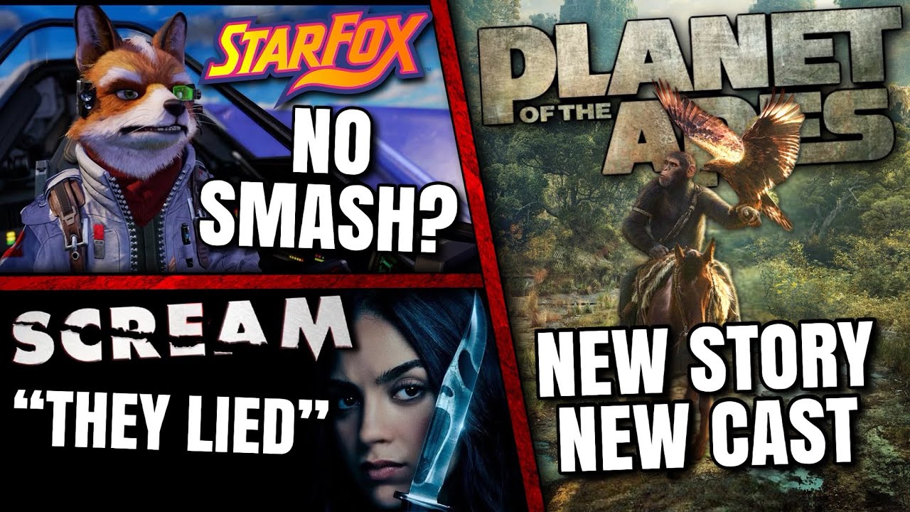 Planet Of The Apes Reboot?, Star Fox Movie, Melissa Barrera Calls Out Scream 7 & MORE!!