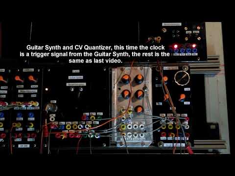 Modular Analog Guitar Synthesizer and CV Quantizer – Sbranvlztronics