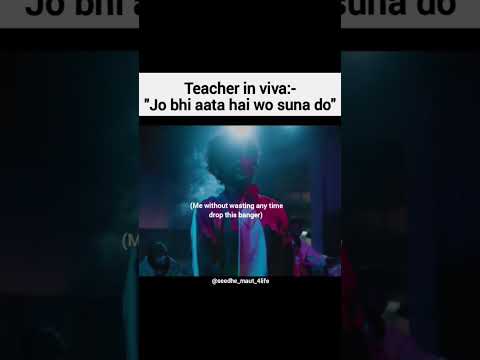 teacher bhi fan hai😅 tera bhai seedhe maut 🫂❤️#seedhemaut #encore #theycallmecalm #youtube #viral