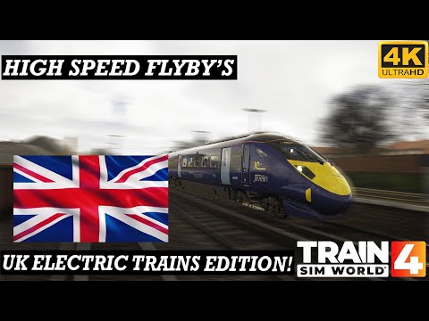 Steam Community :: Video :: HIGH SPEED FLYBY'S - UK Electric Trains Edition! (Train Sim World 4)