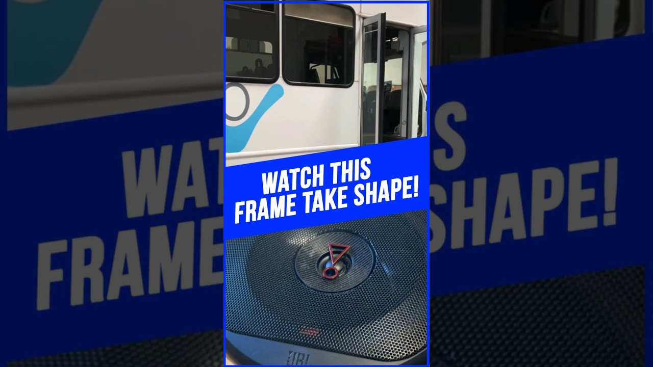 🧰 Custom Fabrication Begins! | 43” TV & Speaker Wall for Bus Upgrade 🚍🔊