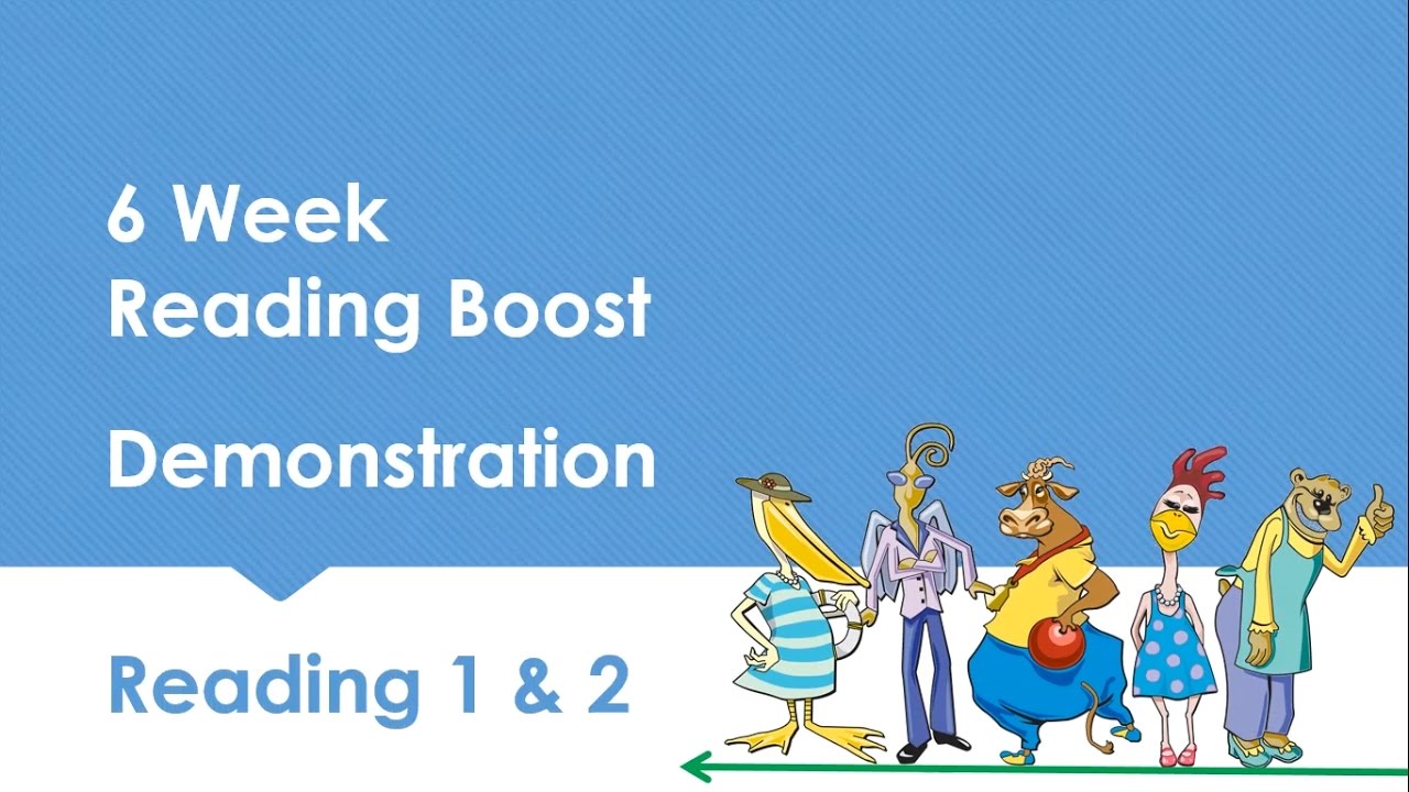 6 Week Reading Boost - Reading 1 and 2 program demonstration