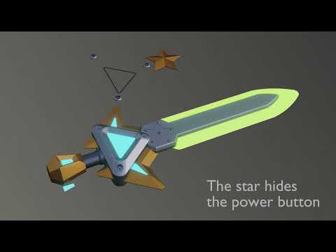 3D file Arcade Riven Ultimate sword cosplay League of Legends・Design to ...