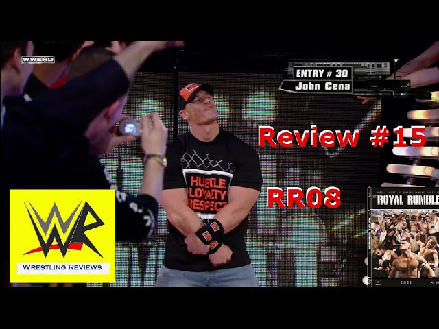 Unboxing & Review #15 - DVD: WWE Royal Rumble 2008