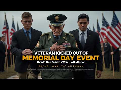 Veteran Kicked Out of Memorial Day Event โ Then 21 Gun Salutes Were Fired in His Honor