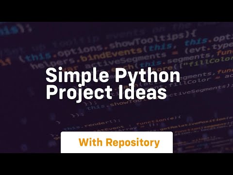simple python project ideas