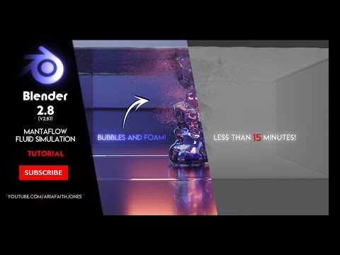 Blender 2.8 | How To Create A Mantaflow Fluid Simulation | TUTORIAL ...