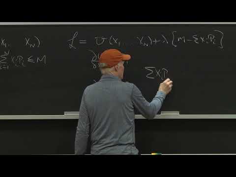 Cost Minimization: A review of the Marshallian demand derivation