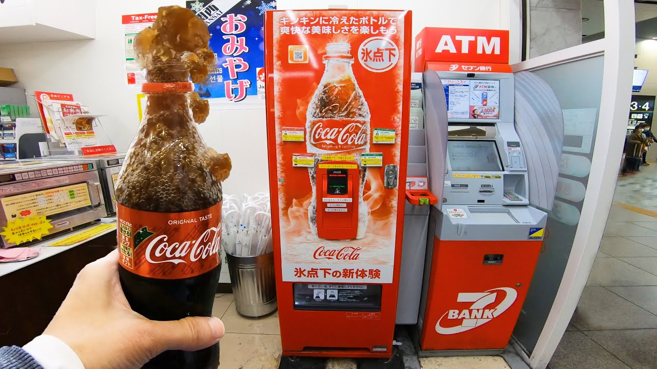 Instant Slushy Coke Vending Machine