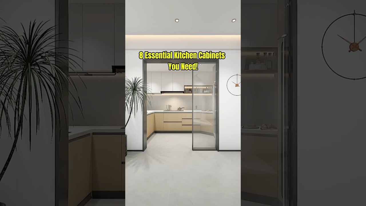 8 Must-Have Kitchen Cabinets You’ll Wish You Knew About!