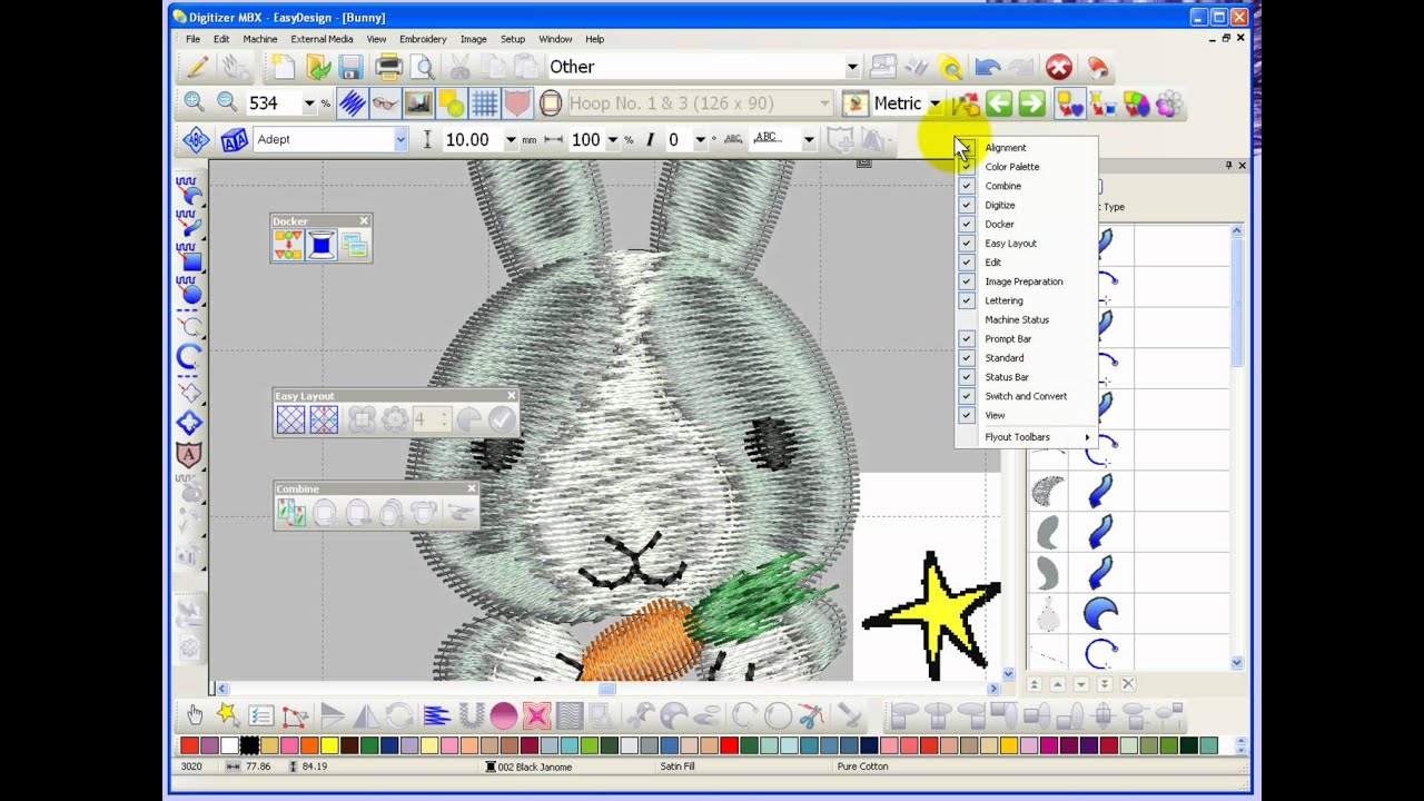 Digitizer MBX Tutorial - Customize Toolbars