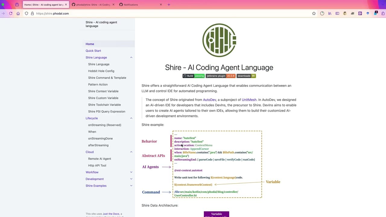Shire - AI Coding Agent Language - IntelliJ IDEs Plugin | Marketplace