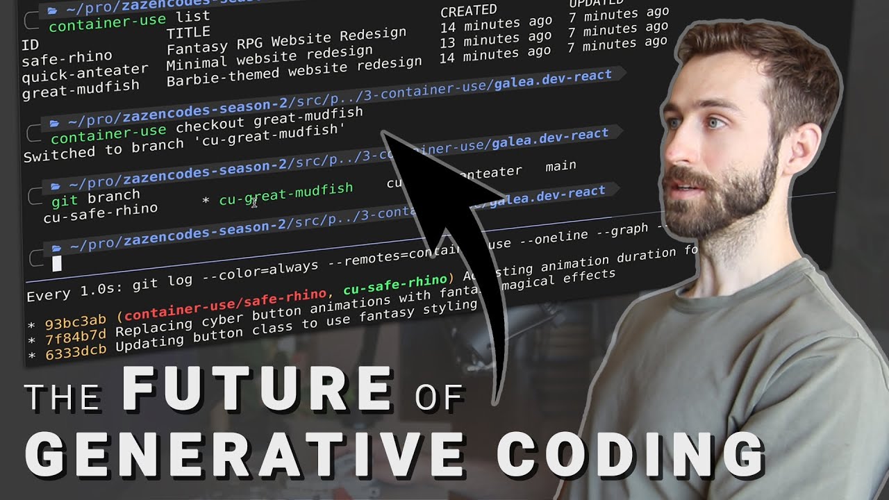 Parallel Coding Agents with Container Use and Git Worktree