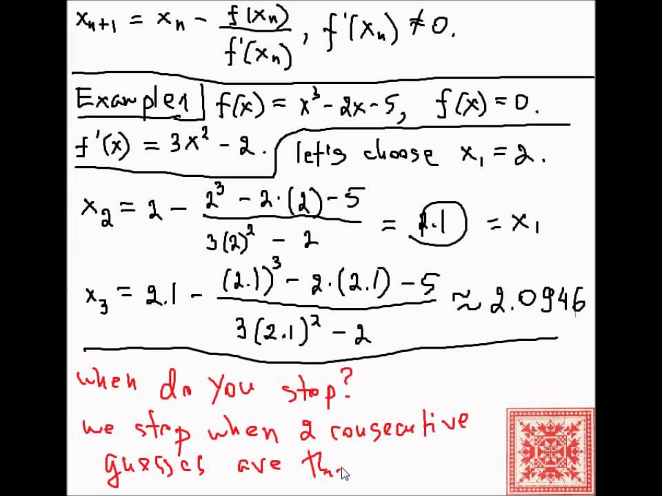Python: Newton-Raphson Method (Part 02)