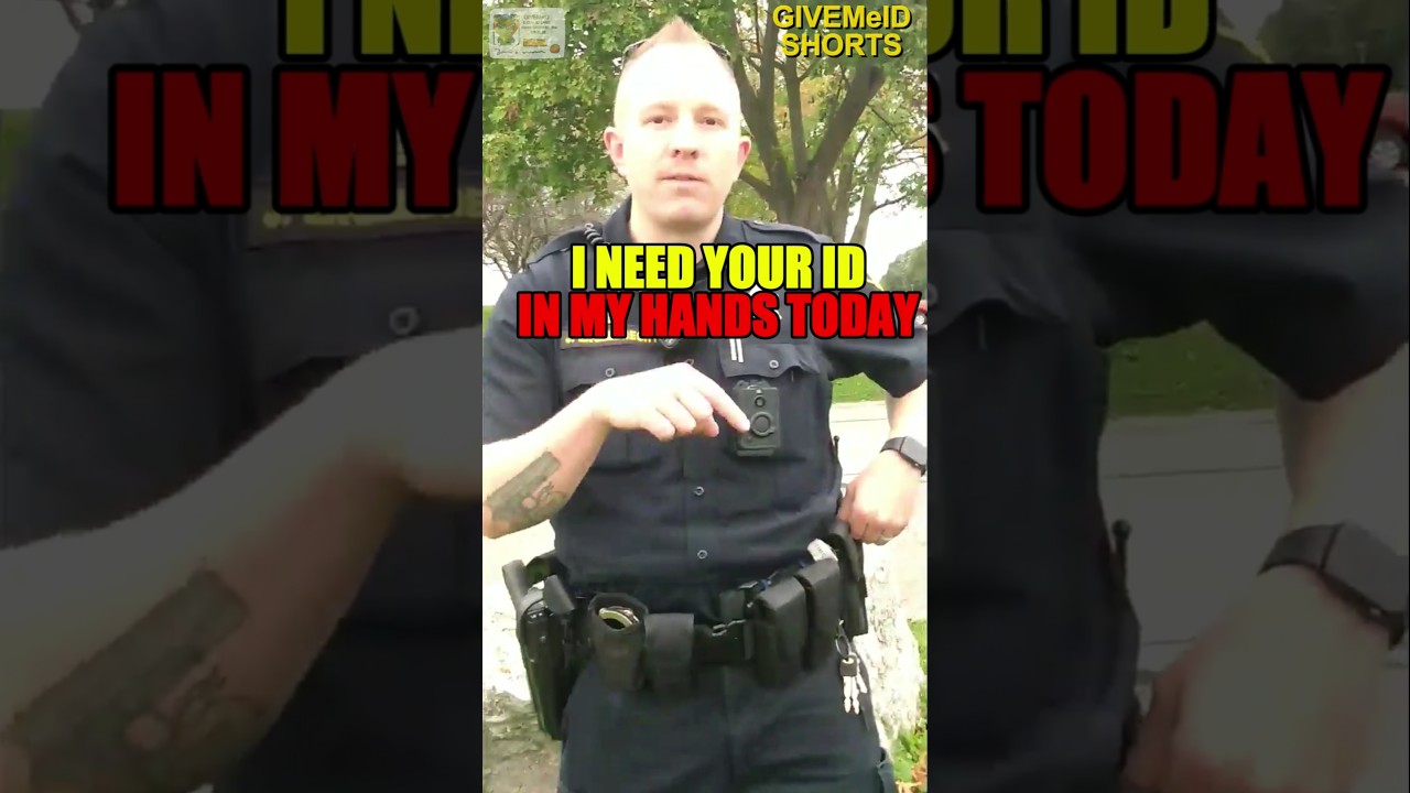 Cop Gets Destroyed By Young Informed Citizen | First Amendment | ID Refusal