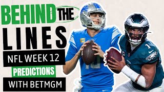 NFL Week 12 Odds | First Look Point Spreads, Moneylines, Totals