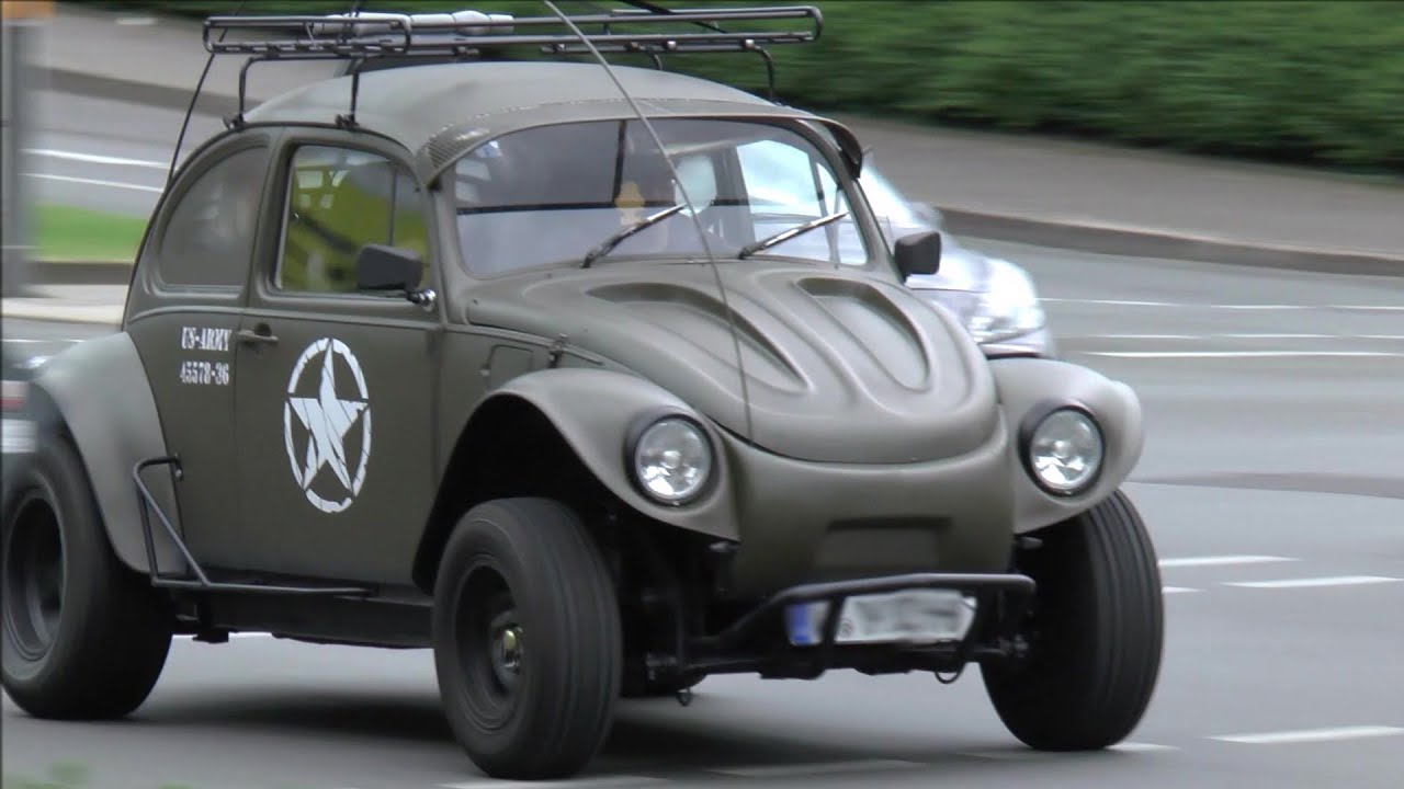 Modded U.S. Army VW Bug Looks Fabulous, Gets a Few Things Wrong ...