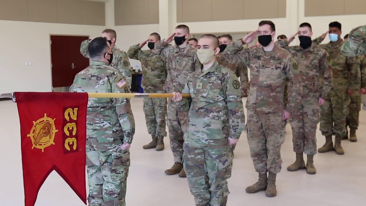 332 MCT MOB Ceremony