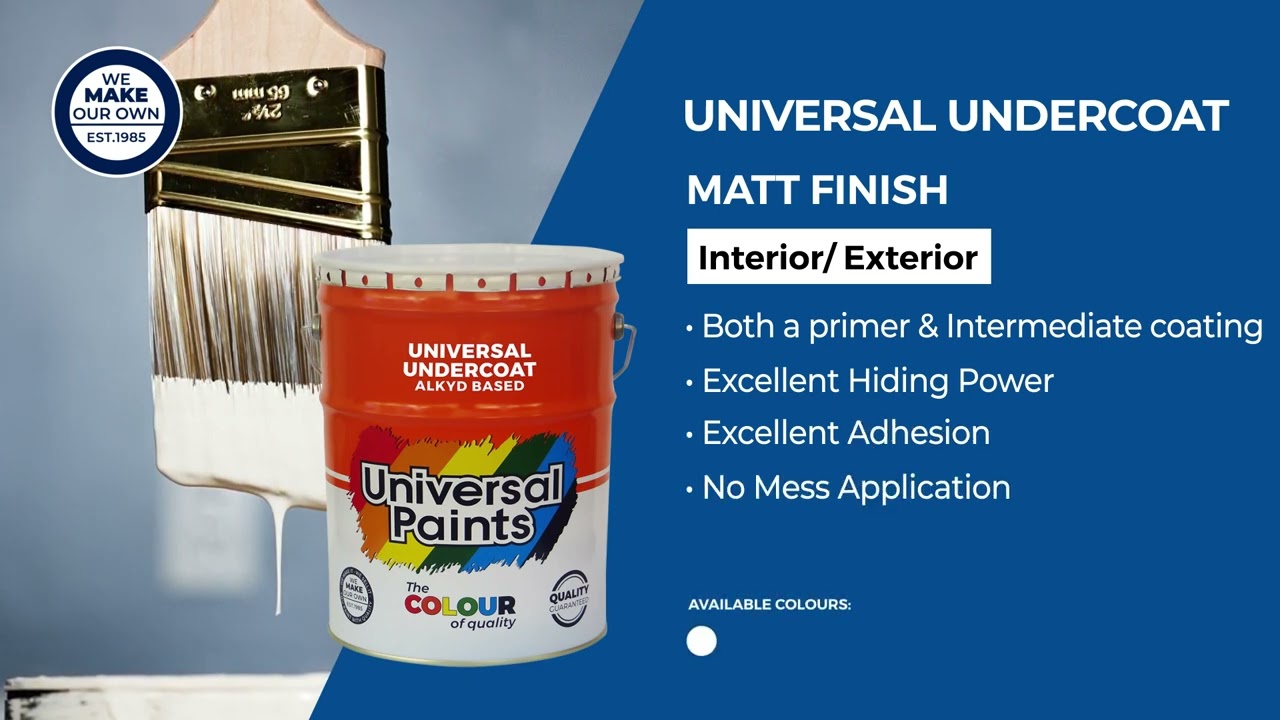 Universal Paints - Universal Undercoat